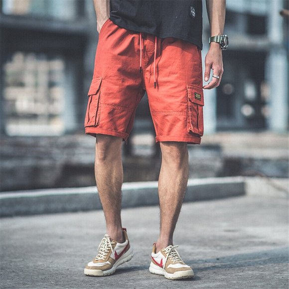 OneStopShop | Pants | Mens Cargo Shorts Casual Pants Multi Pockets ...
